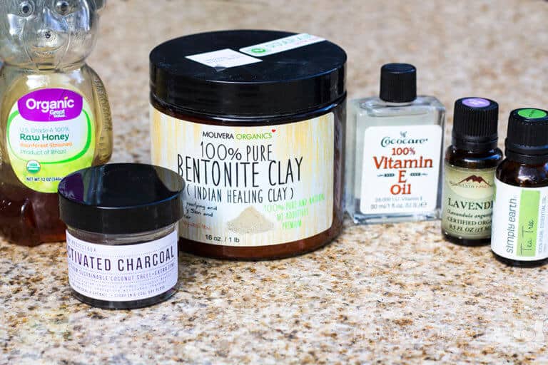 DIY Activated Charcoal Face Mask