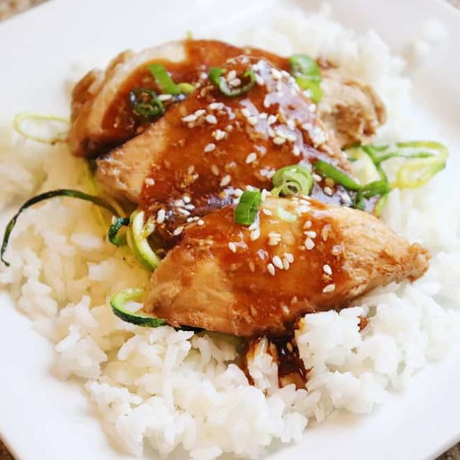 Instant Pot Honey Soy Pork Tenderloin {a 30 minute meal!}