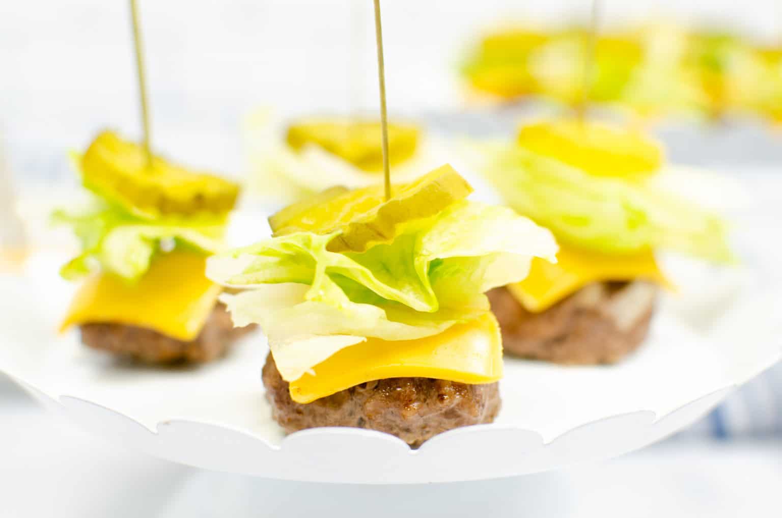 Crazy Simple Keto Big Mac Bites